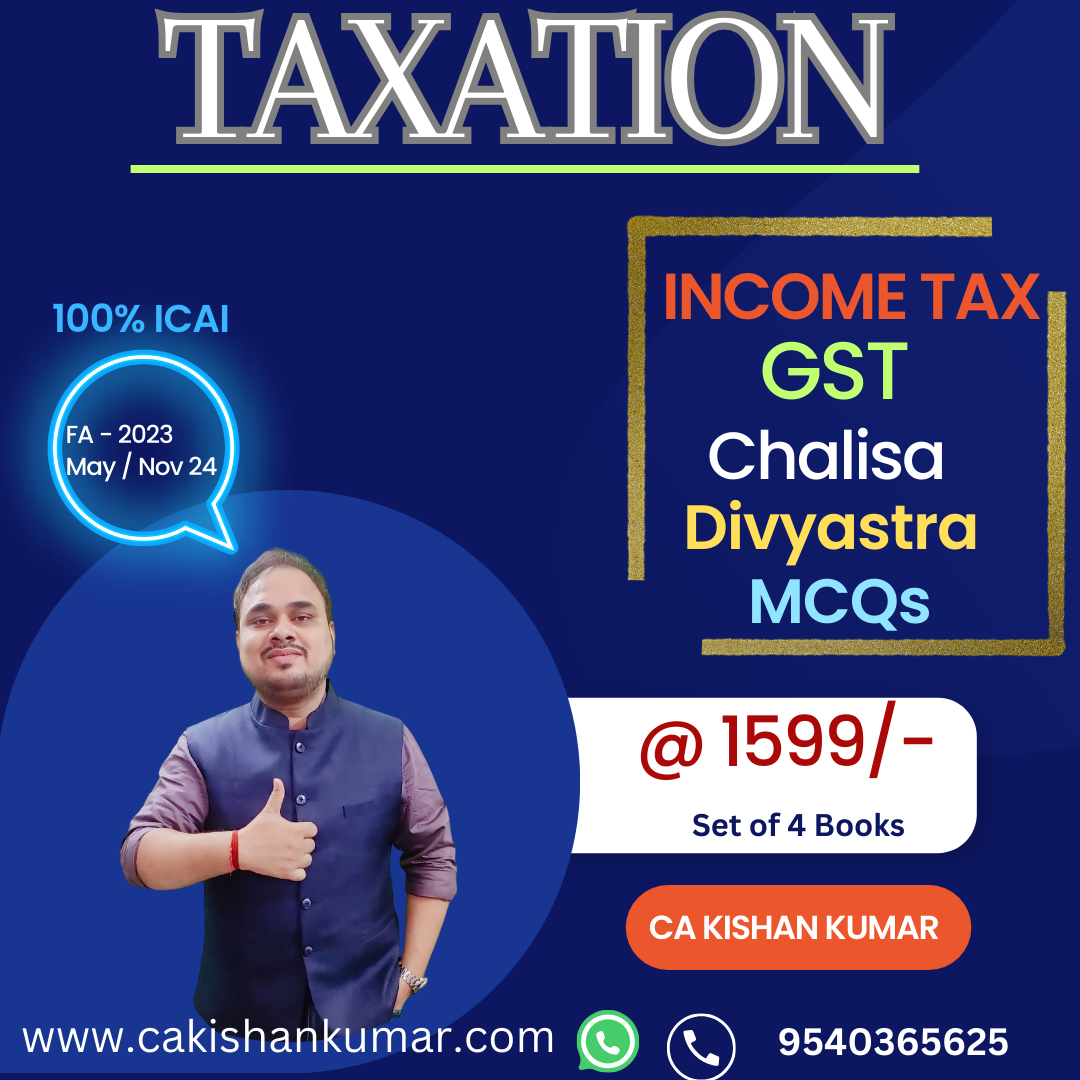 Books – CA Kishan Kumar